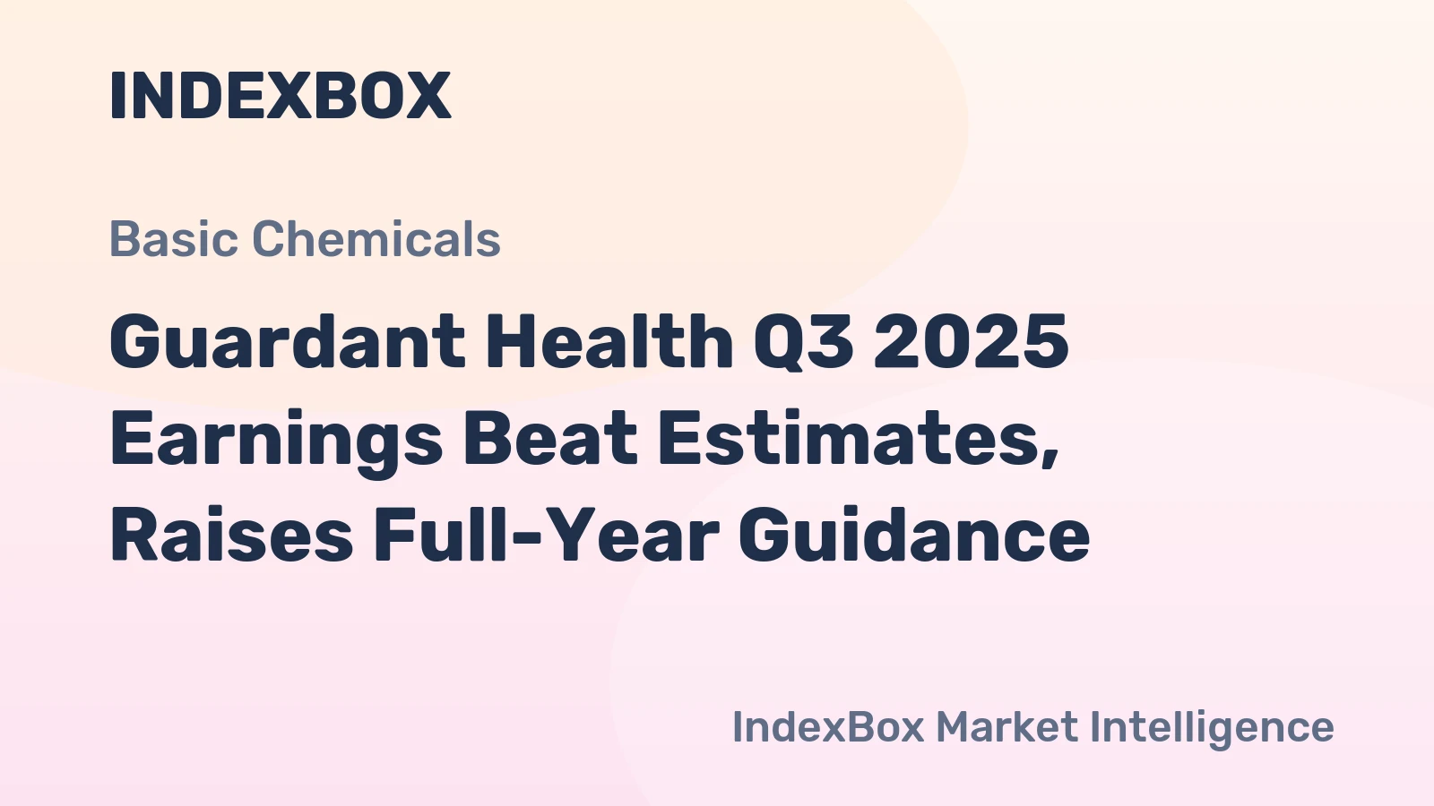Guardant Health Q3 2025 Earnings Beat Estimates, Raises Full-Year Guidance