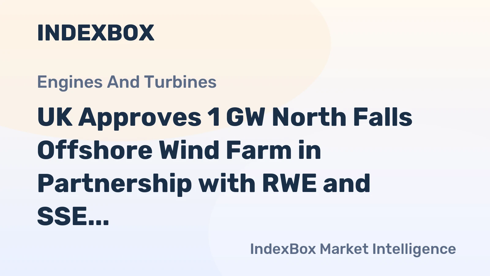 UK Approves 1 GW North Falls Offshore Wind Farm in Partnership with RWE and SSE Renewables