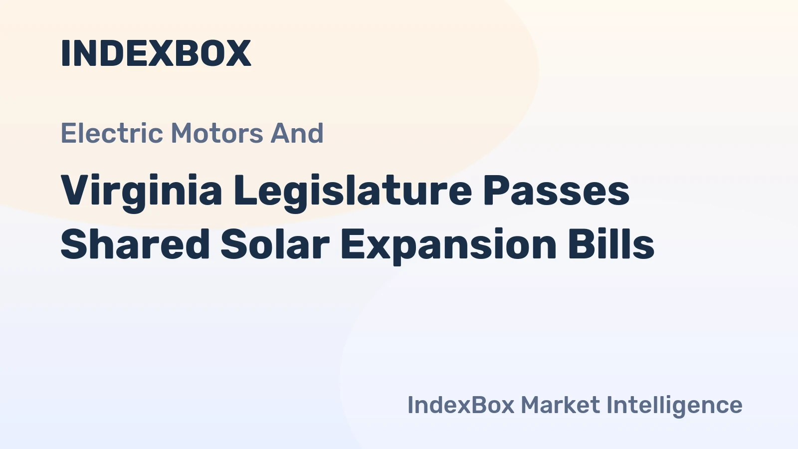 Virginia Legislature Passes Shared Solar Expansion Bills