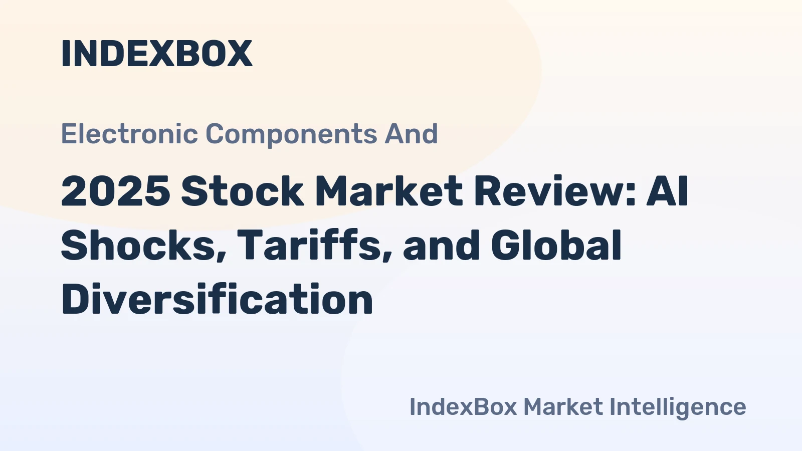 2025 Stock Market Review: AI Shocks, Tariffs, and Global Diversification