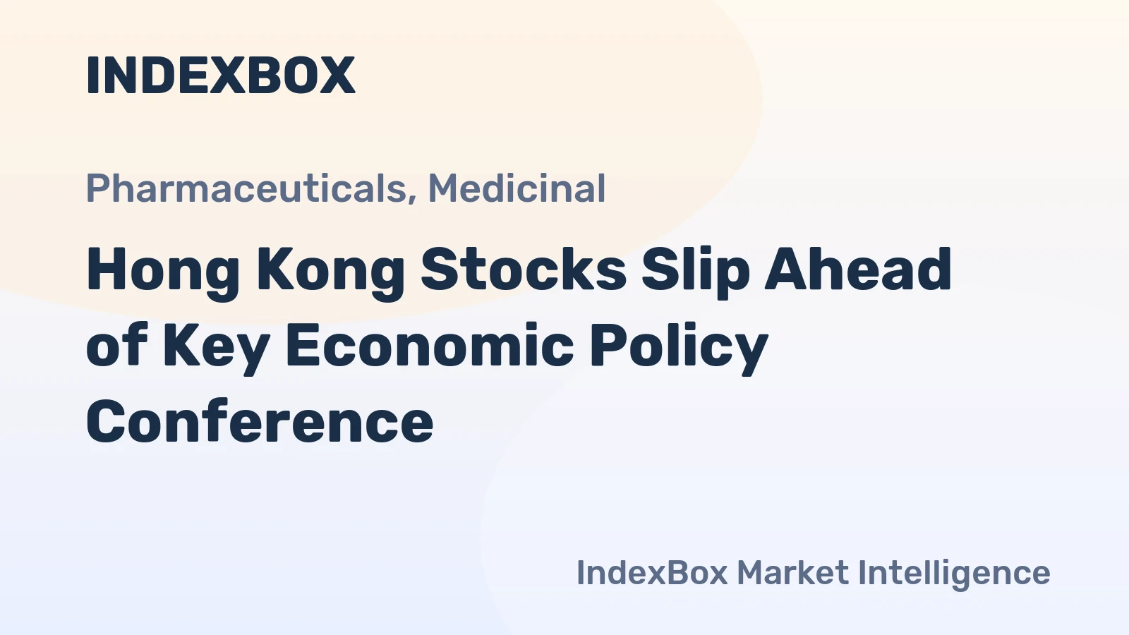Hong Kong Stocks Slip Ahead of Key Economic Policy Conference
