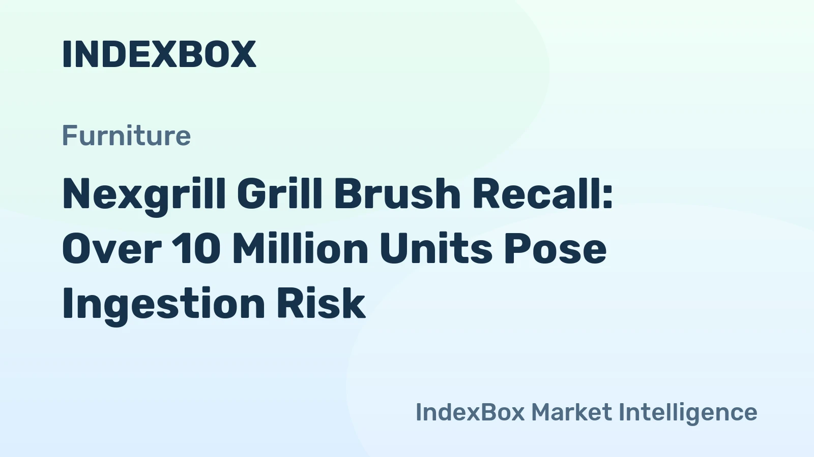 Nexgrill Grill Brush Recall: Over 10 Million Units Pose Ingestion Risk