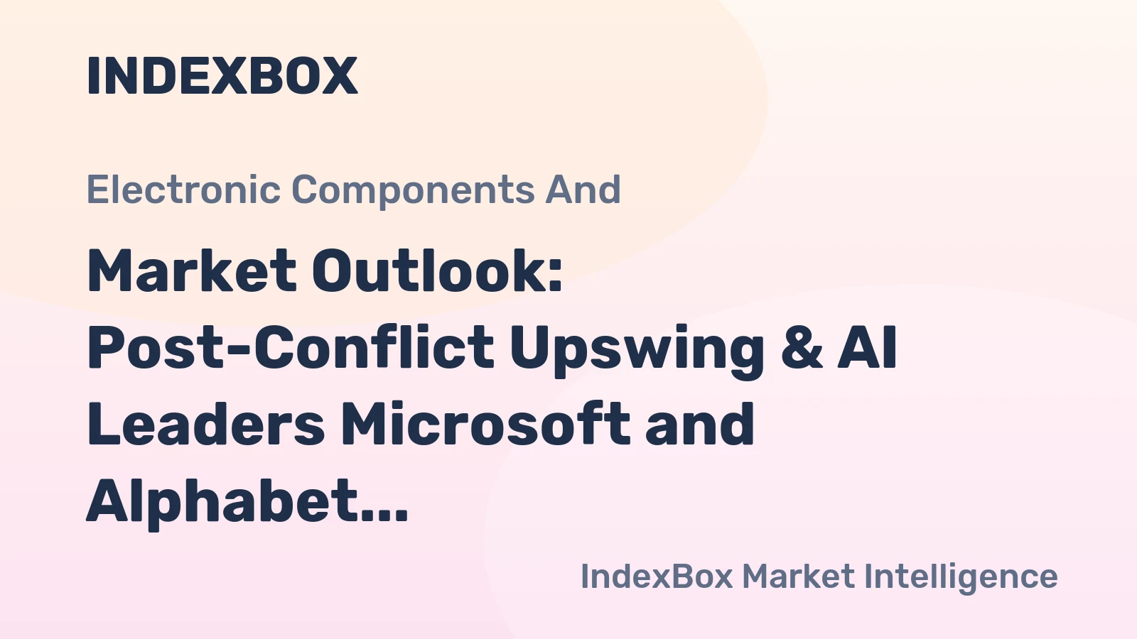 Market Outlook: Post-Conflict Upswing & AI Leaders Microsoft and Alphabet