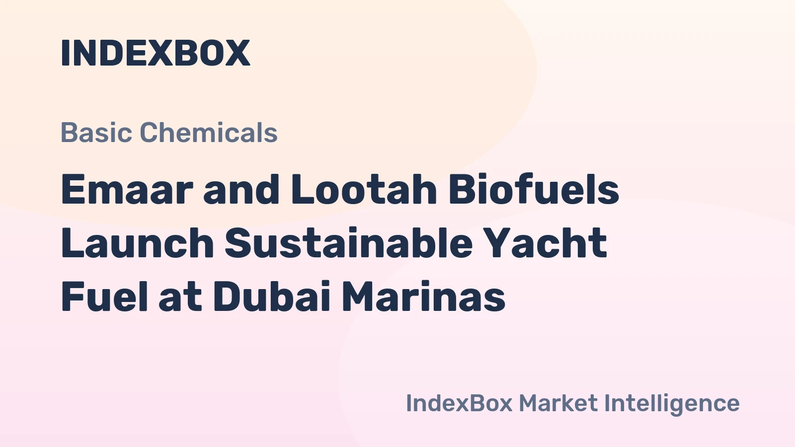 Emaar and Lootah Biofuels Launch Sustainable Yacht Fuel at Dubai Marinas