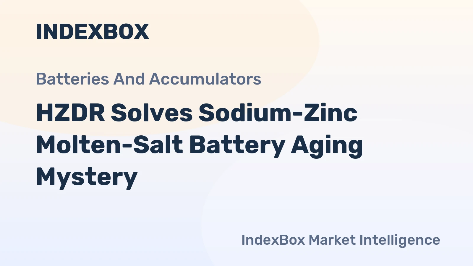 HZDR Solves Sodium-Zinc Molten-Salt Battery Aging Mystery