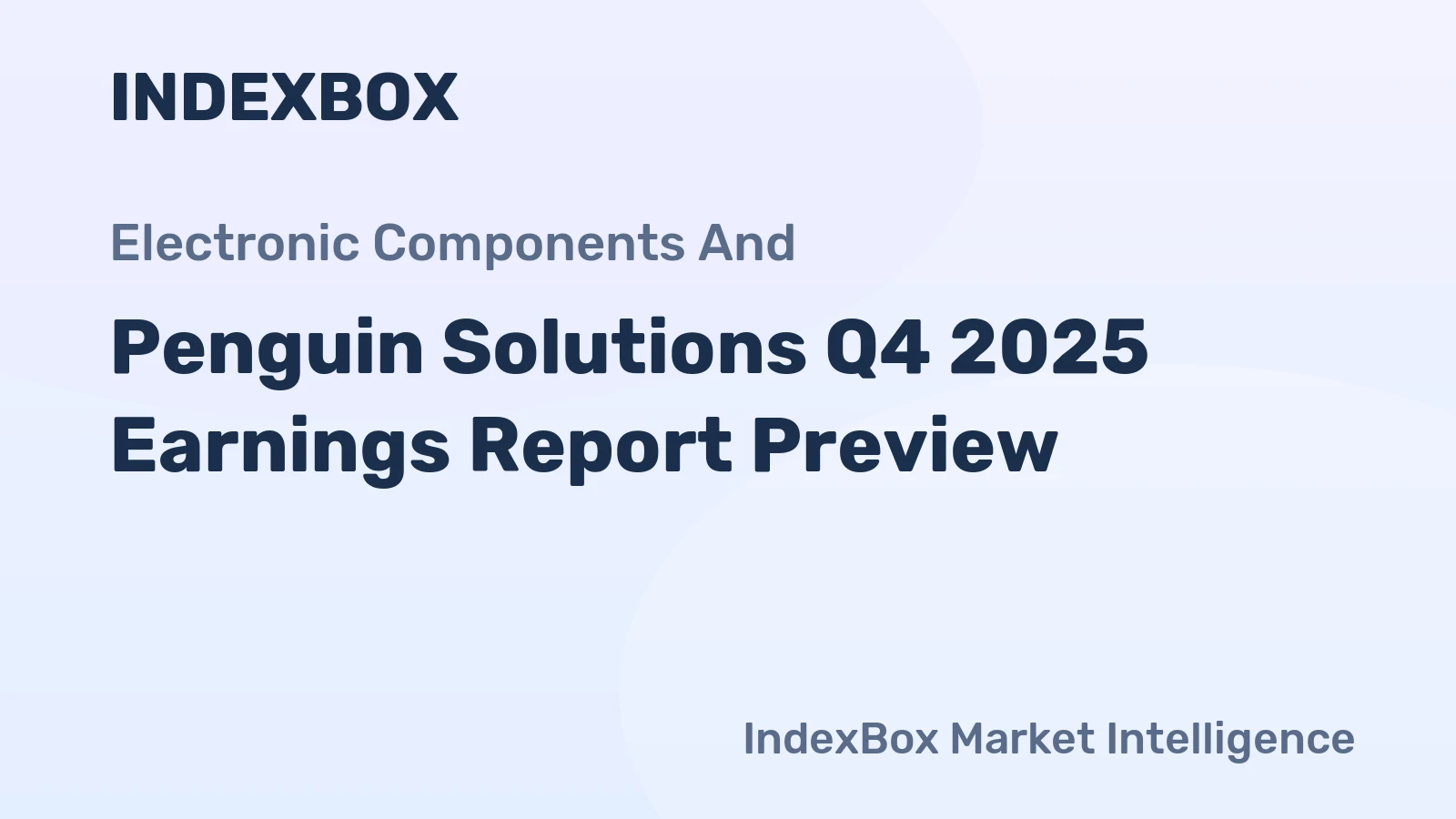 Penguin Solutions Q4 2025 Earnings Report Preview