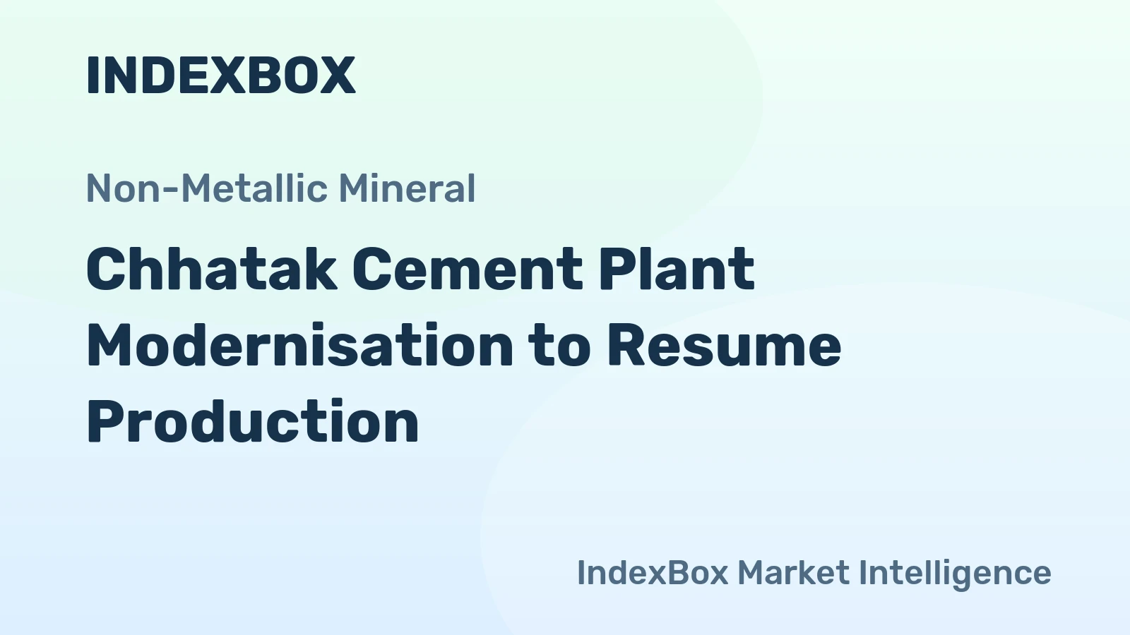 Chhatak Cement Plant Modernisation to Resume Production
