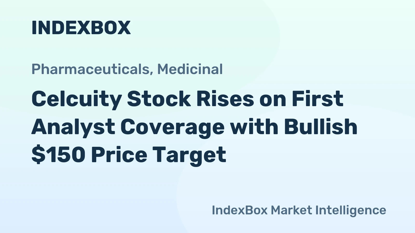 Celcuity Stock Rises on First Analyst Coverage with Bullish $150 Price Target