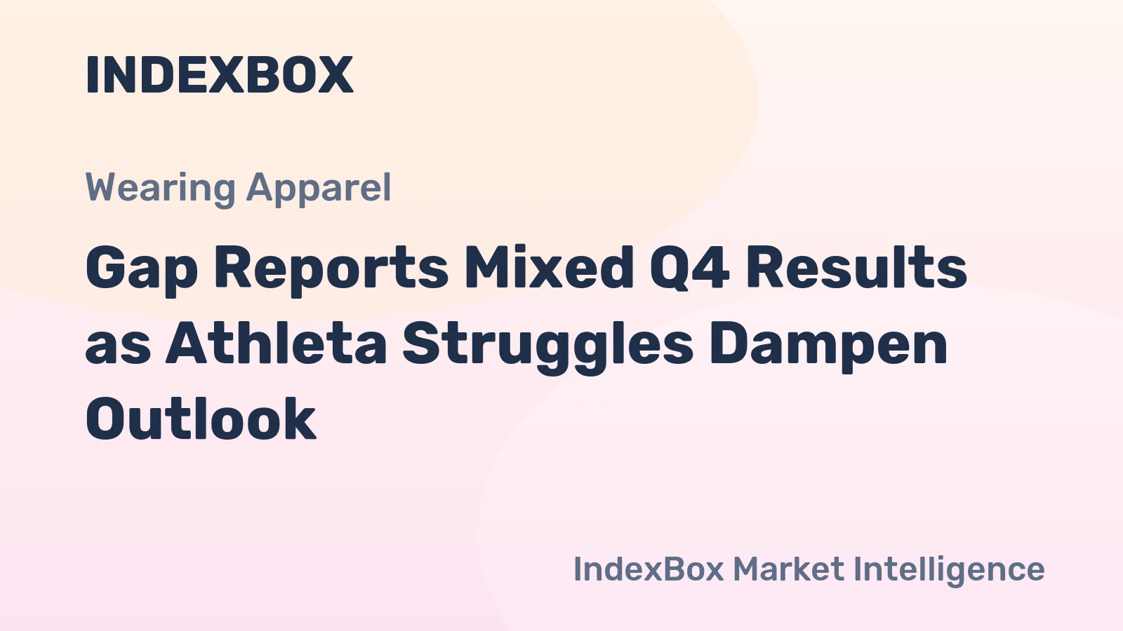 Gap Reports Mixed Q4 Results as Athleta Struggles Dampen Outlook
