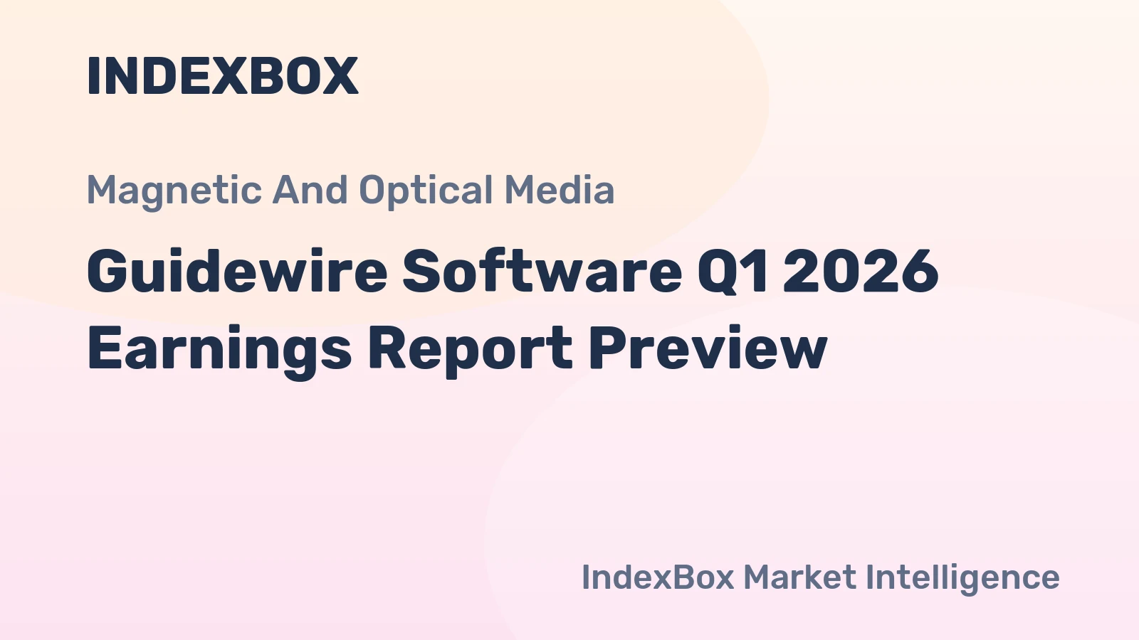 Guidewire Software Q1 2026 Earnings Report Preview