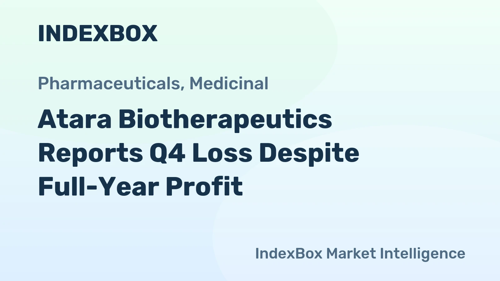 Atara Biotherapeutics Reports Q4 Loss Despite Full-Year Profit