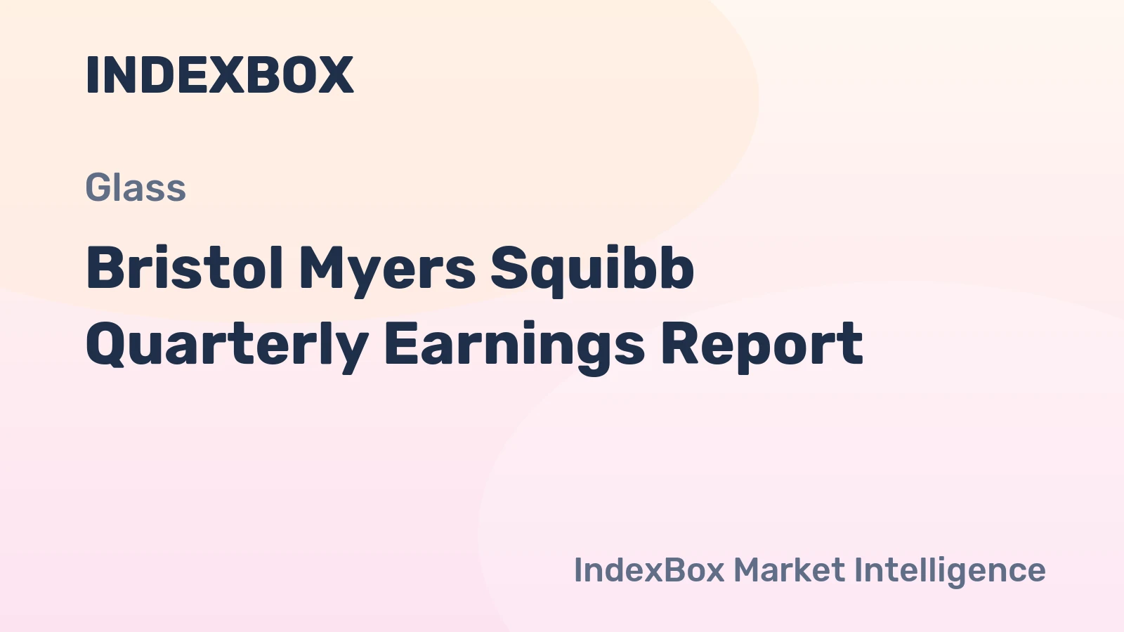 Bristol Myers Squibb Quarterly Earnings Report