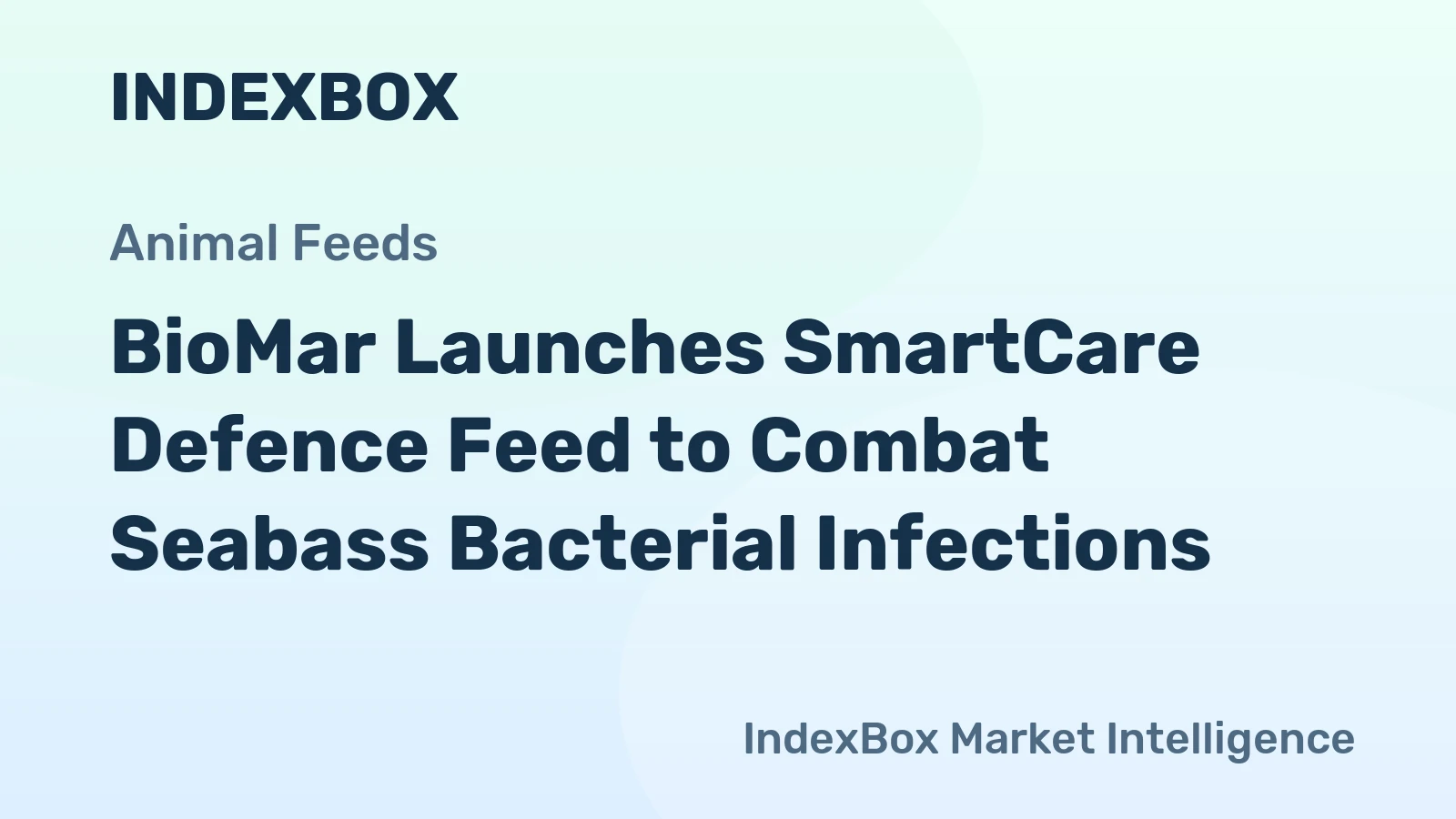 BioMar Launches SmartCare Defence Feed to Combat Seabass Bacterial Infections