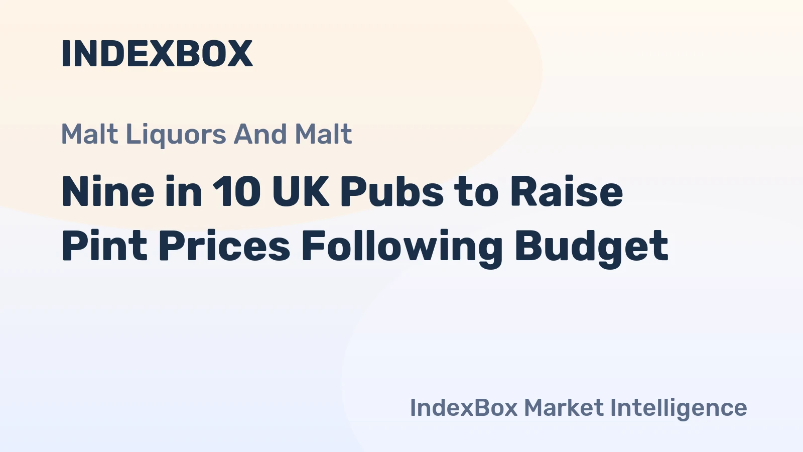 Nine in 10 UK Pubs to Raise Pint Prices Following Budget