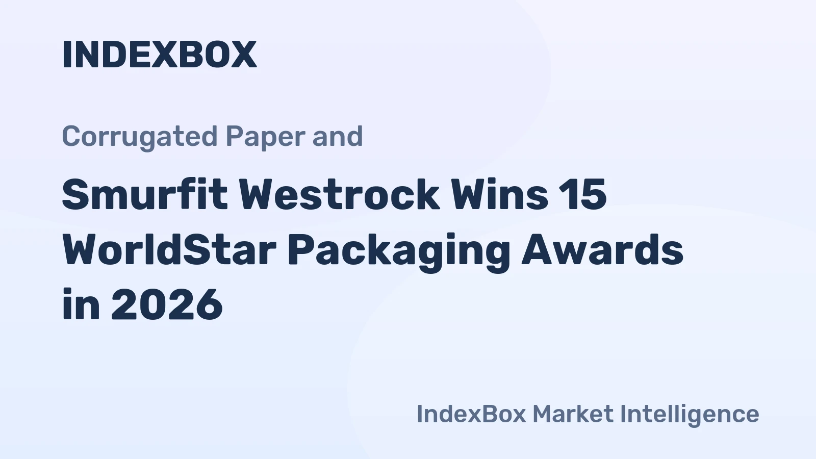 Smurfit Westrock Wins 15 WorldStar Packaging Awards in 2026
