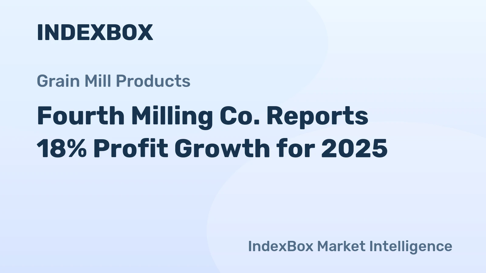 Fourth Milling Co. Reports 18% Profit Growth for 2025