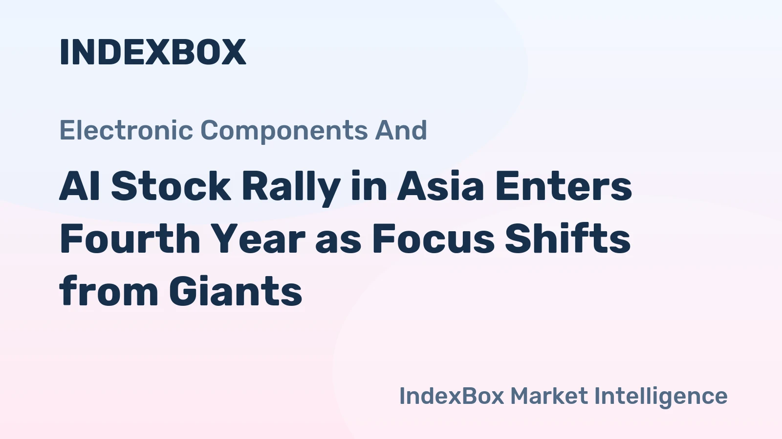 AI Stock Rally in Asia Enters Fourth Year as Focus Shifts from Giants