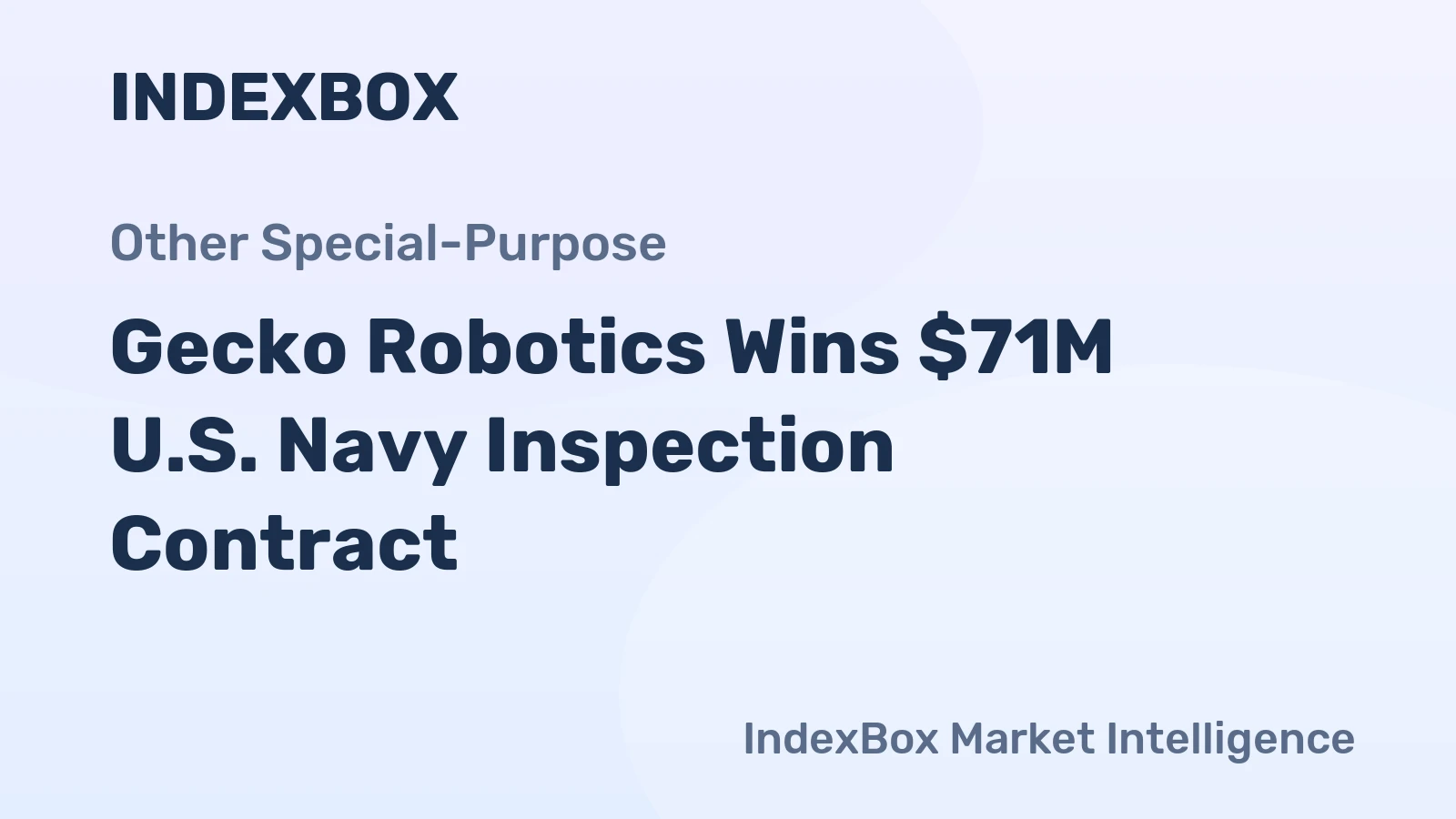 Gecko Robotics Wins $71M U.S. Navy Inspection Contract