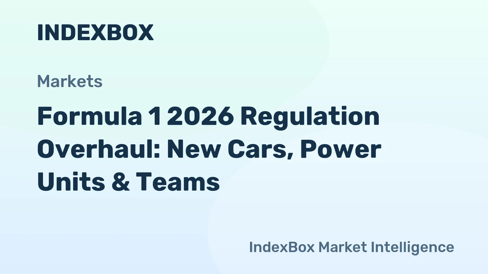 Formula 1 2026 Regulation Overhaul: New Cars, Power Units & Teams