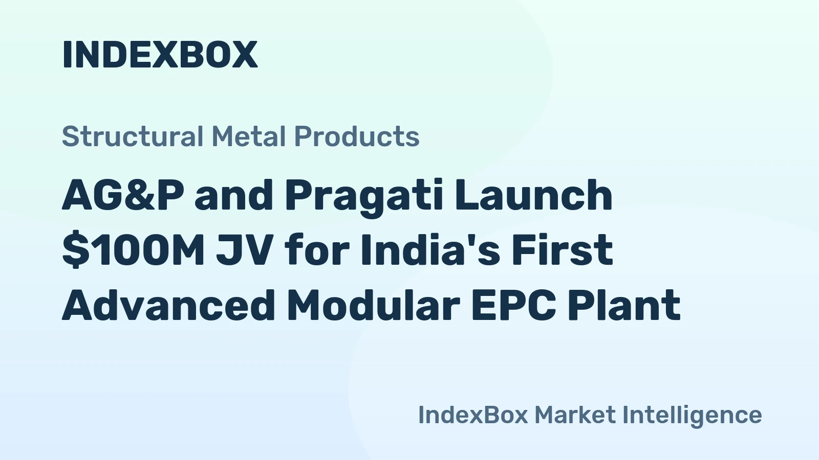 AG&P and Pragati Launch $100M JV for India's First Advanced Modular EPC Plant