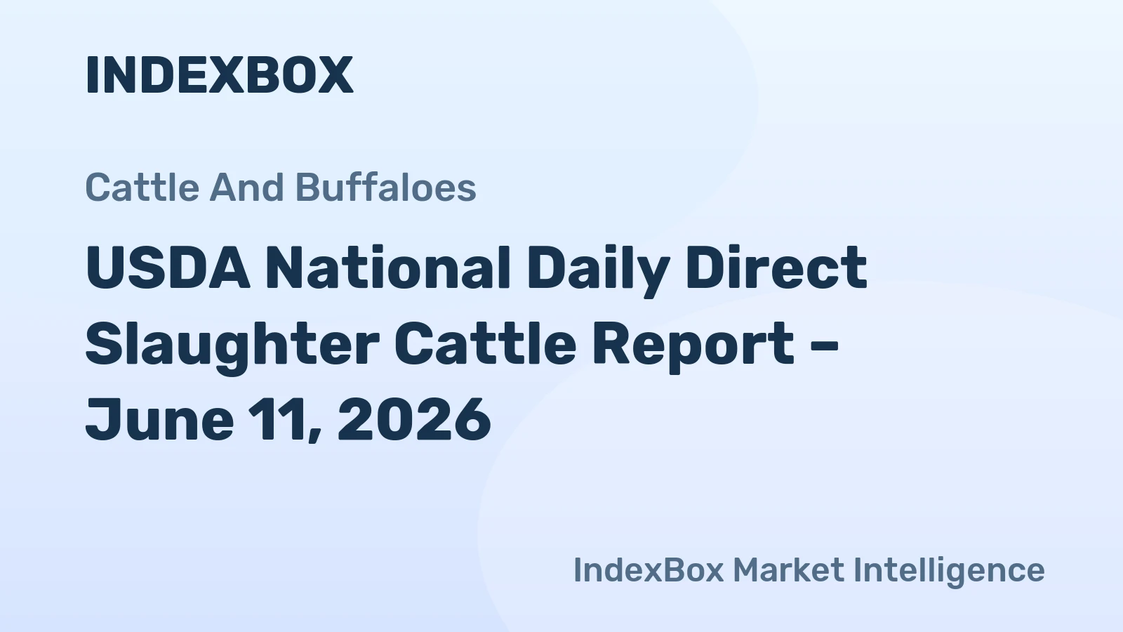 USDA National Daily Direct Slaughter Cattle Report – June 11, 2026