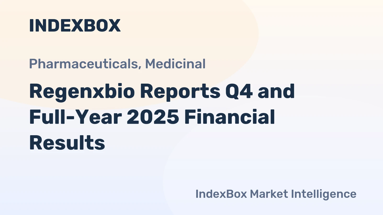 Regenxbio Reports Q4 and Full-Year 2025 Financial Results