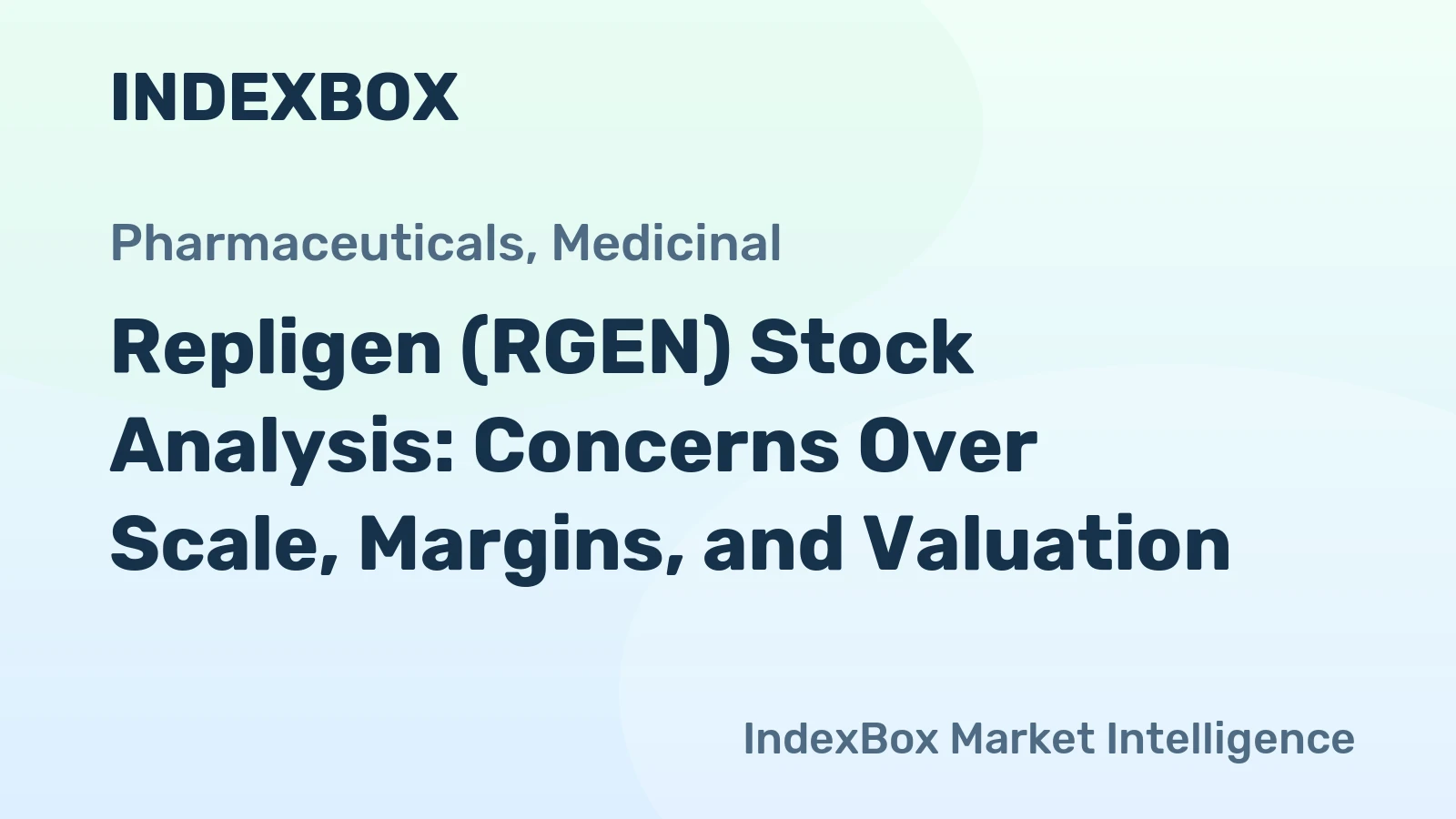 Repligen (RGEN) Stock Analysis: Concerns Over Scale, Margins, and Valuation