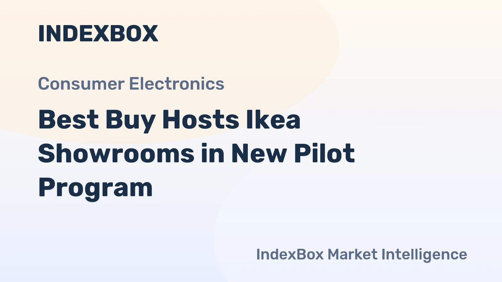 Best Buy Hosts Ikea Showrooms in New Pilot Program