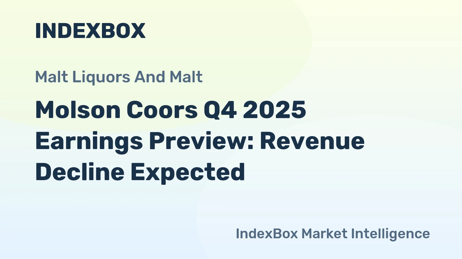 Molson Coors Q4 2025 Earnings Preview: Revenue Decline Expected