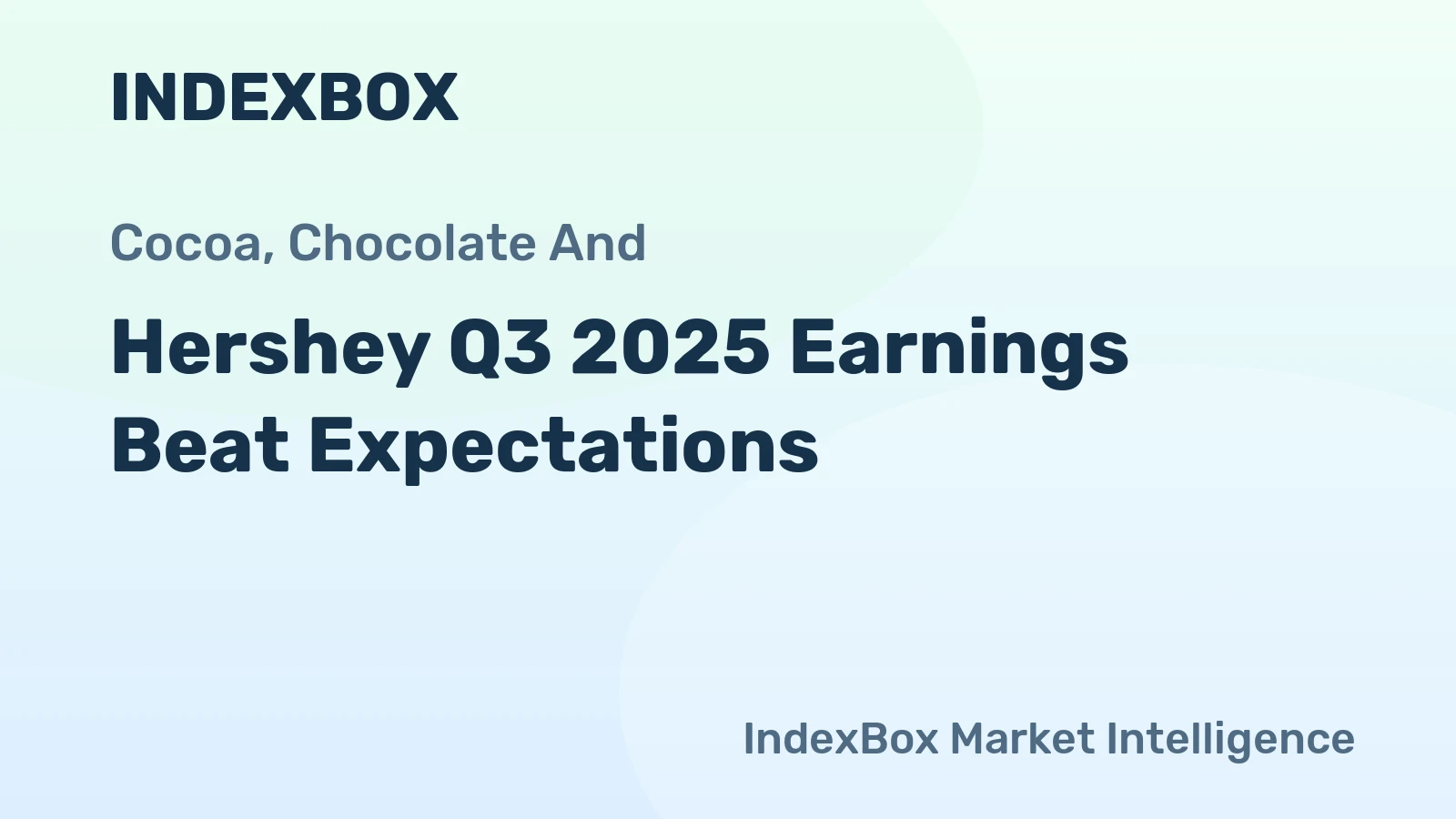 Hershey Q3 2025 Earnings Beat Expectations