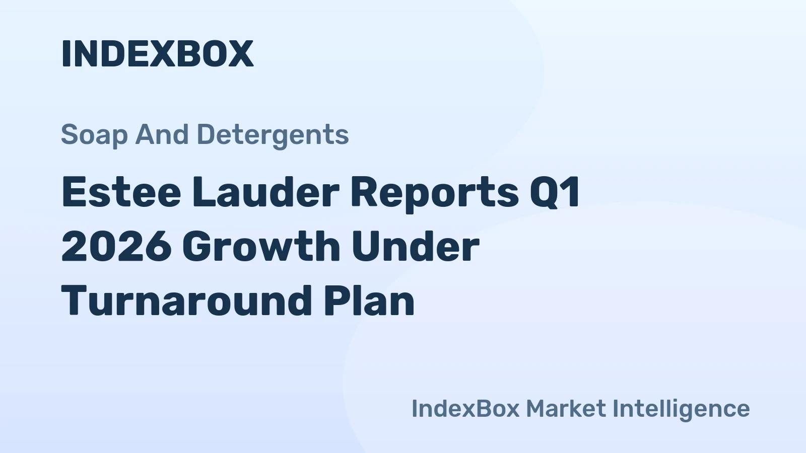 Estee Lauder Reports Q1 2026 Growth Under Turnaround Plan