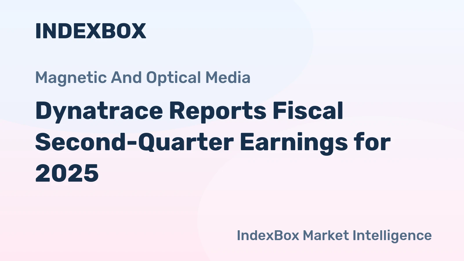 Dynatrace Reports Fiscal Second-Quarter Earnings for 2025