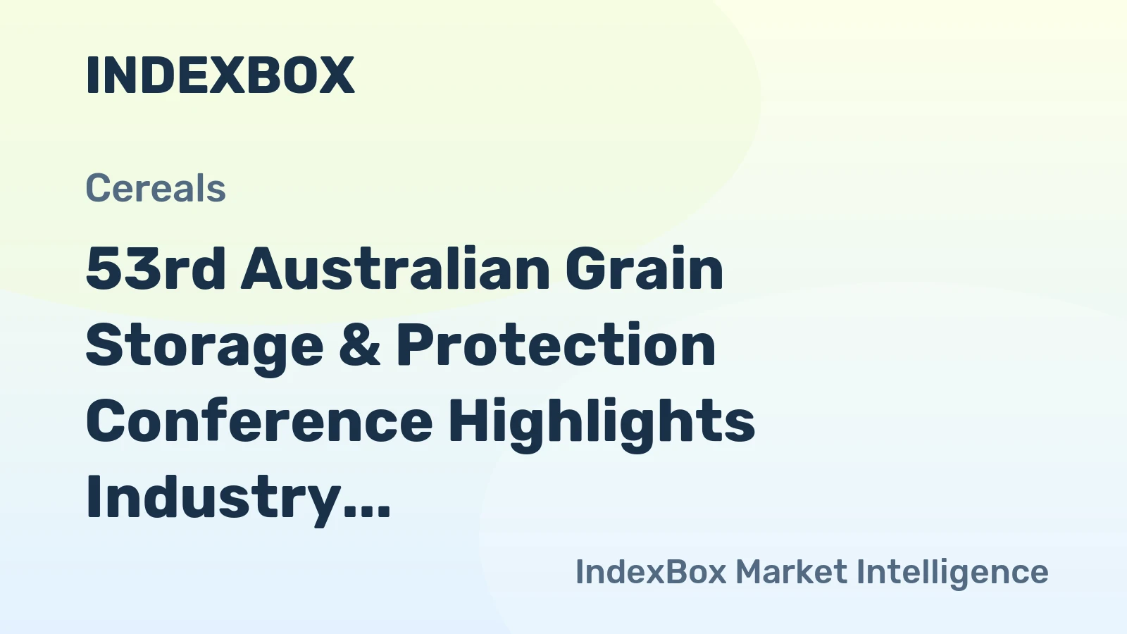 53rd Australian Grain Storage & Protection Conference Highlights Industry Challenges