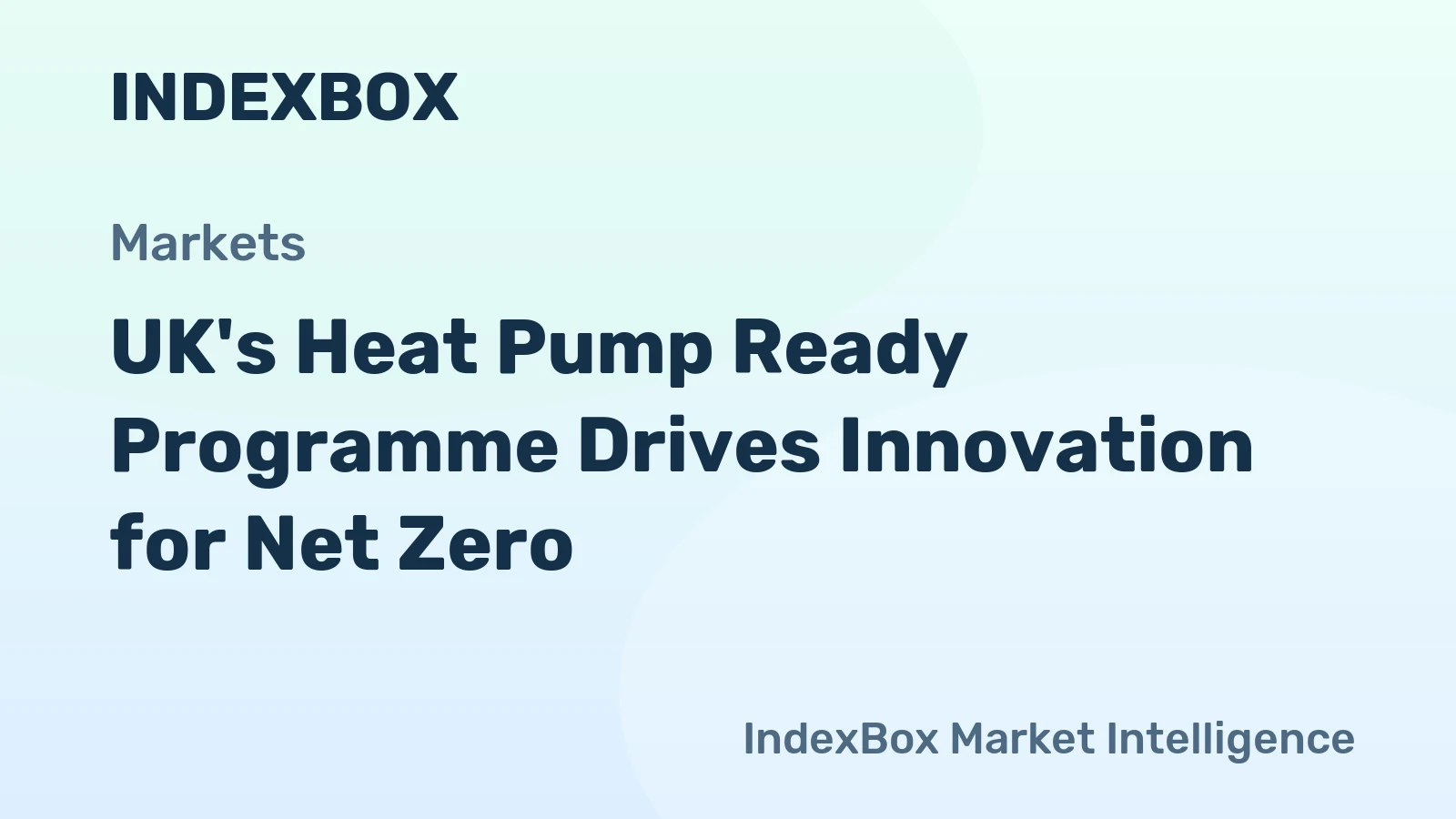 UK's Heat Pump Ready Programme Drives Innovation for Net Zero