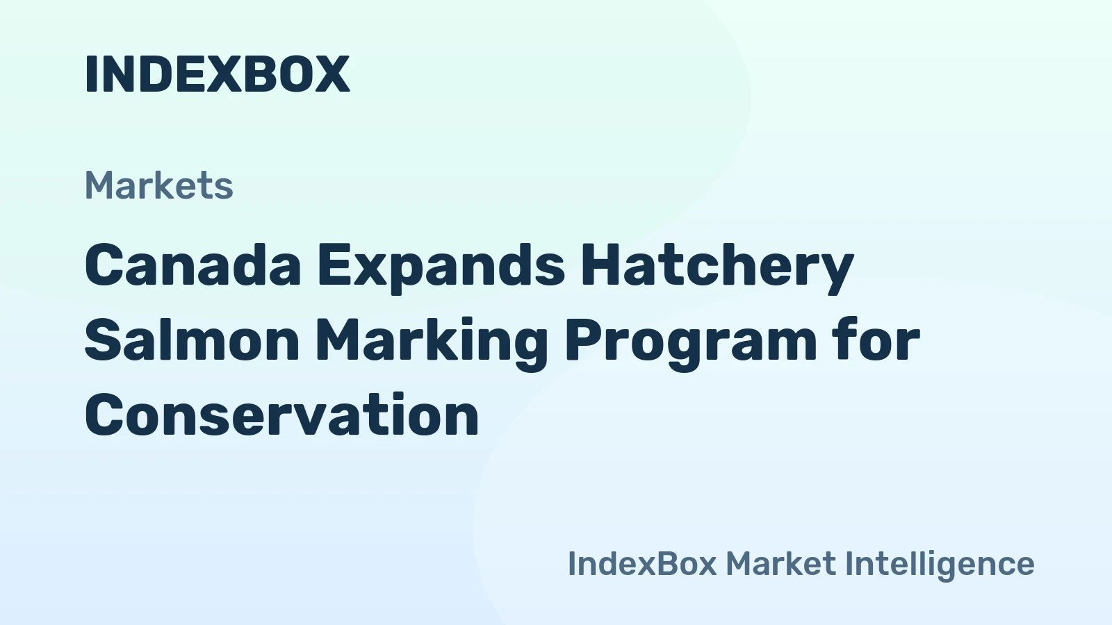 Canada Expands Hatchery Salmon Marking Program for Conservation