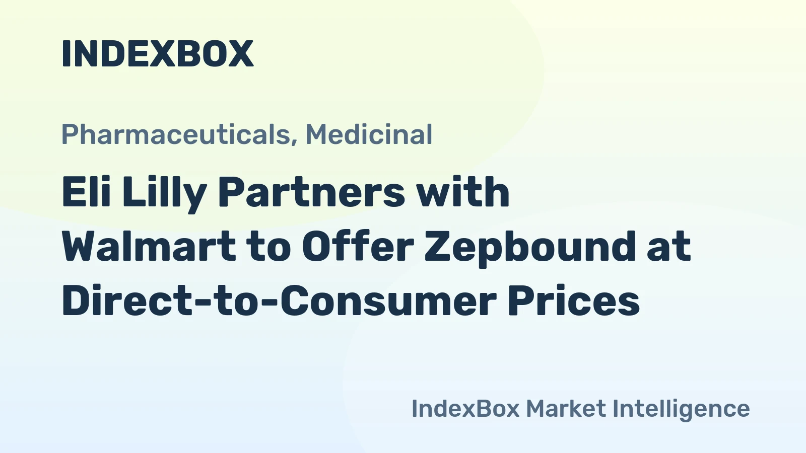 Eli Lilly Partners with Walmart to Offer Zepbound at Direct-to-Consumer Prices