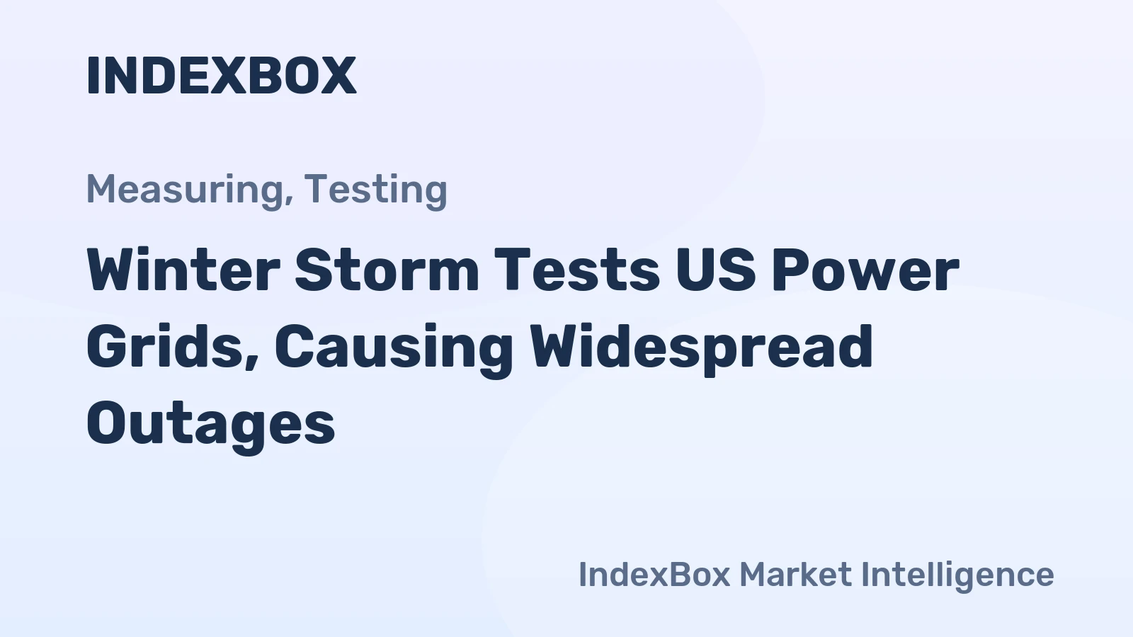 Winter Storm Tests US Power Grids, Causing Widespread Outages
