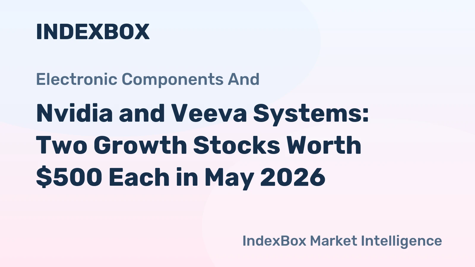 Nvidia and Veeva Systems: Two Growth Stocks Worth $500 Each in May 2026