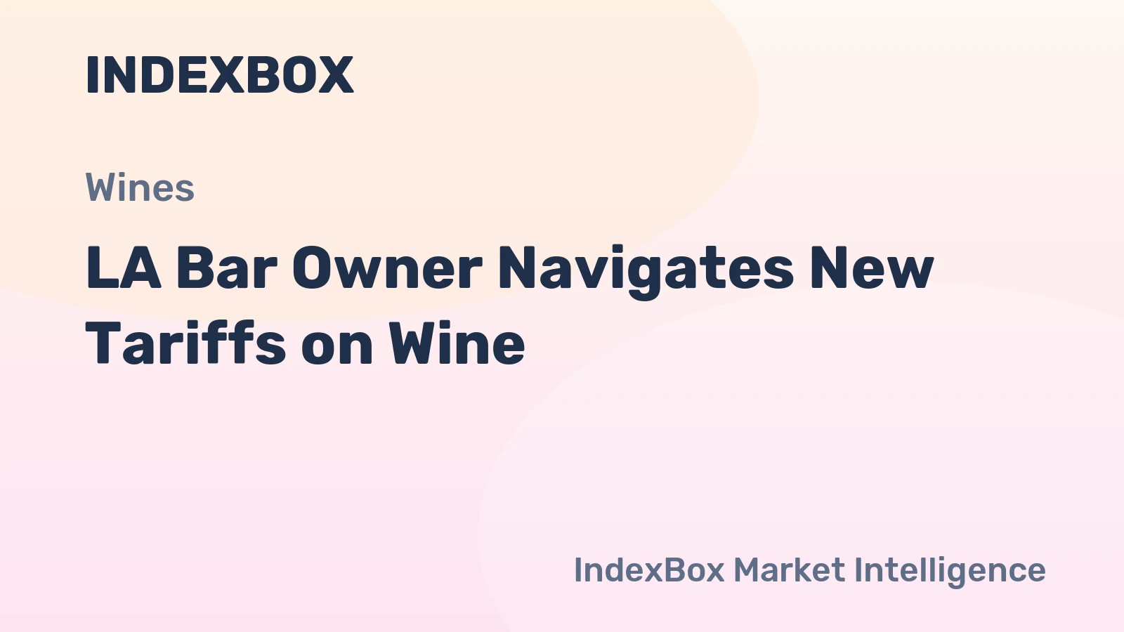 LA Bar Owner Navigates New Tariffs on Wine