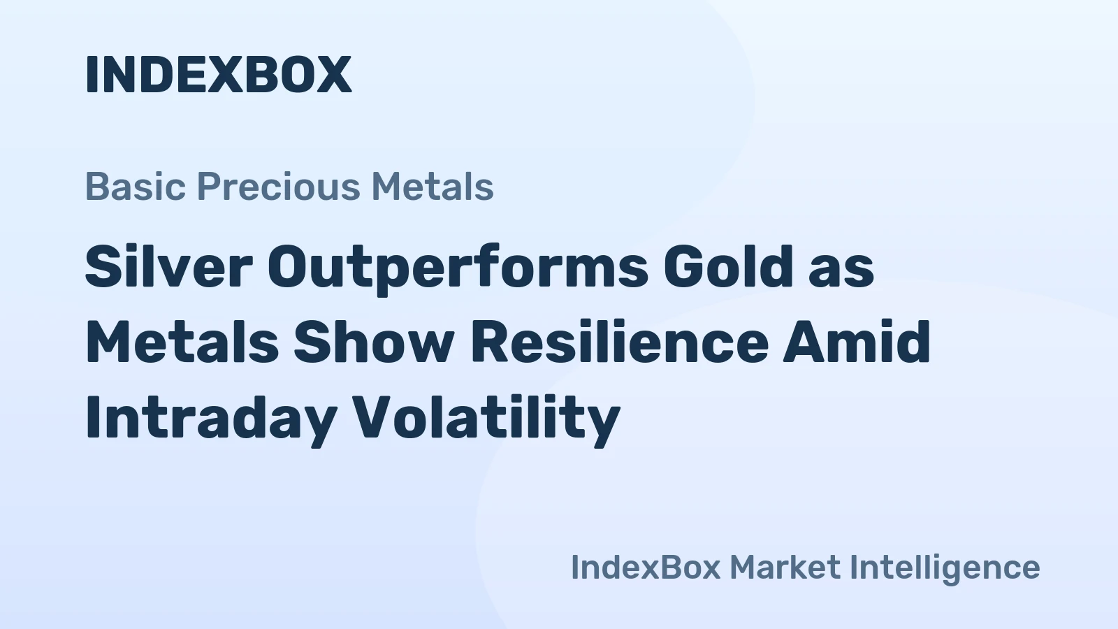 Silver Outperforms Gold as Metals Show Resilience Amid Intraday Volatility