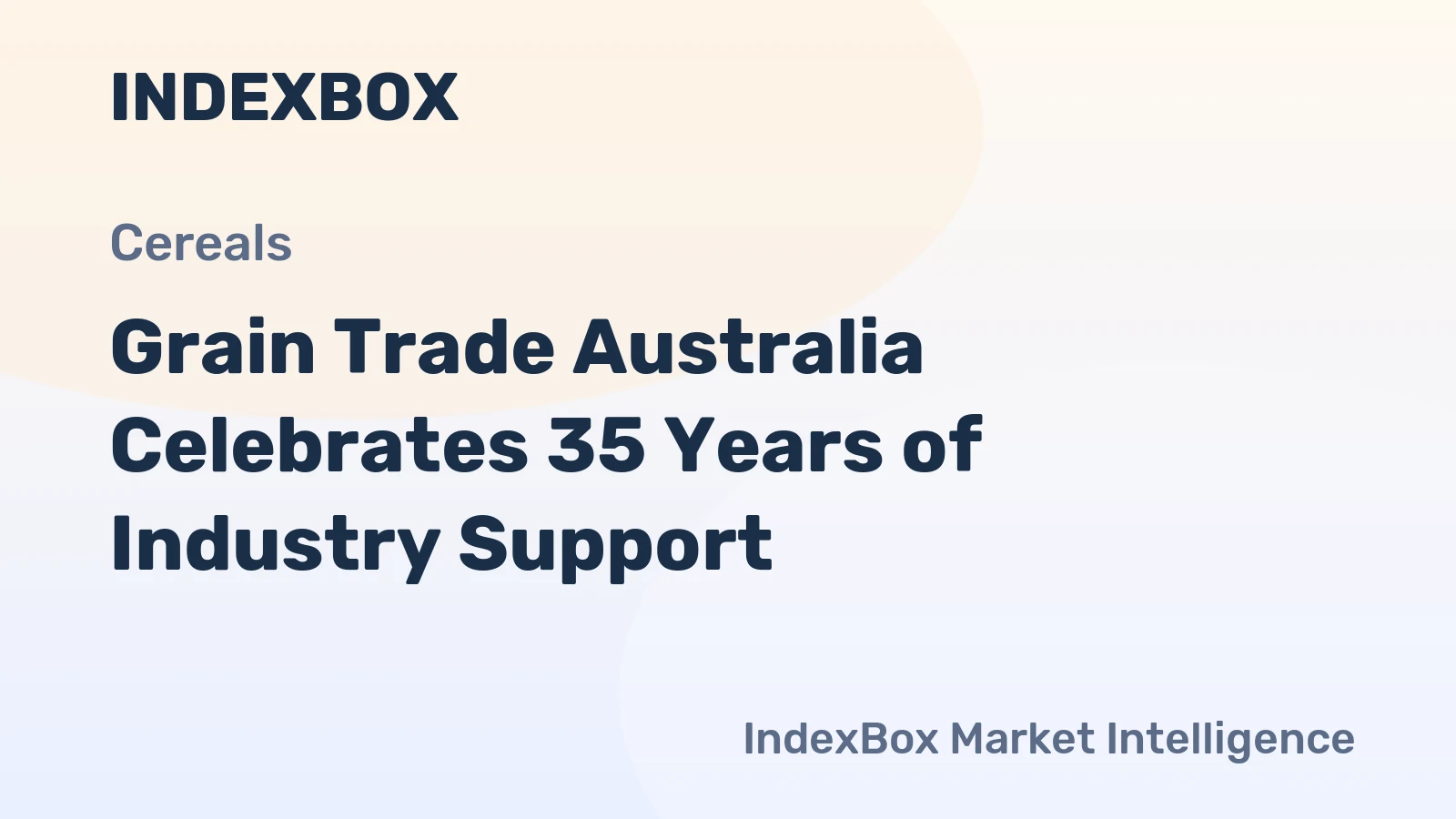 Grain Trade Australia Celebrates 35 Years of Industry Support