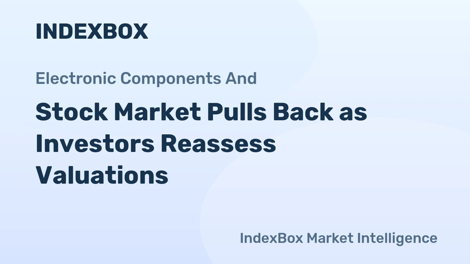 Stock Market Pulls Back as Investors Reassess Valuations