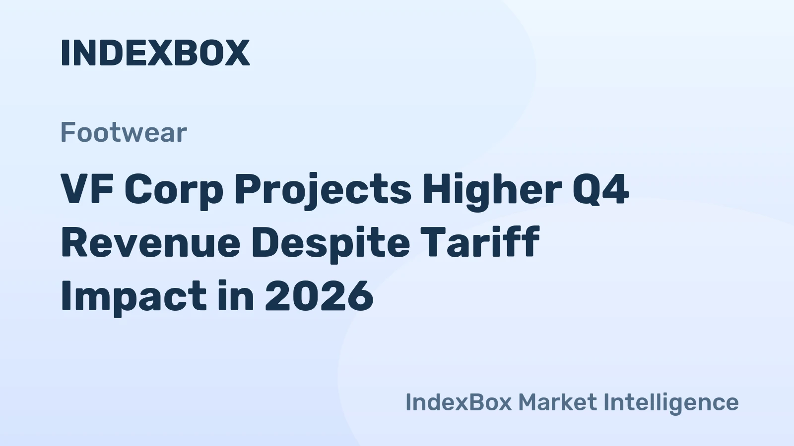 VF Corp Projects Higher Q4 Revenue Despite Tariff Impact in 2026
