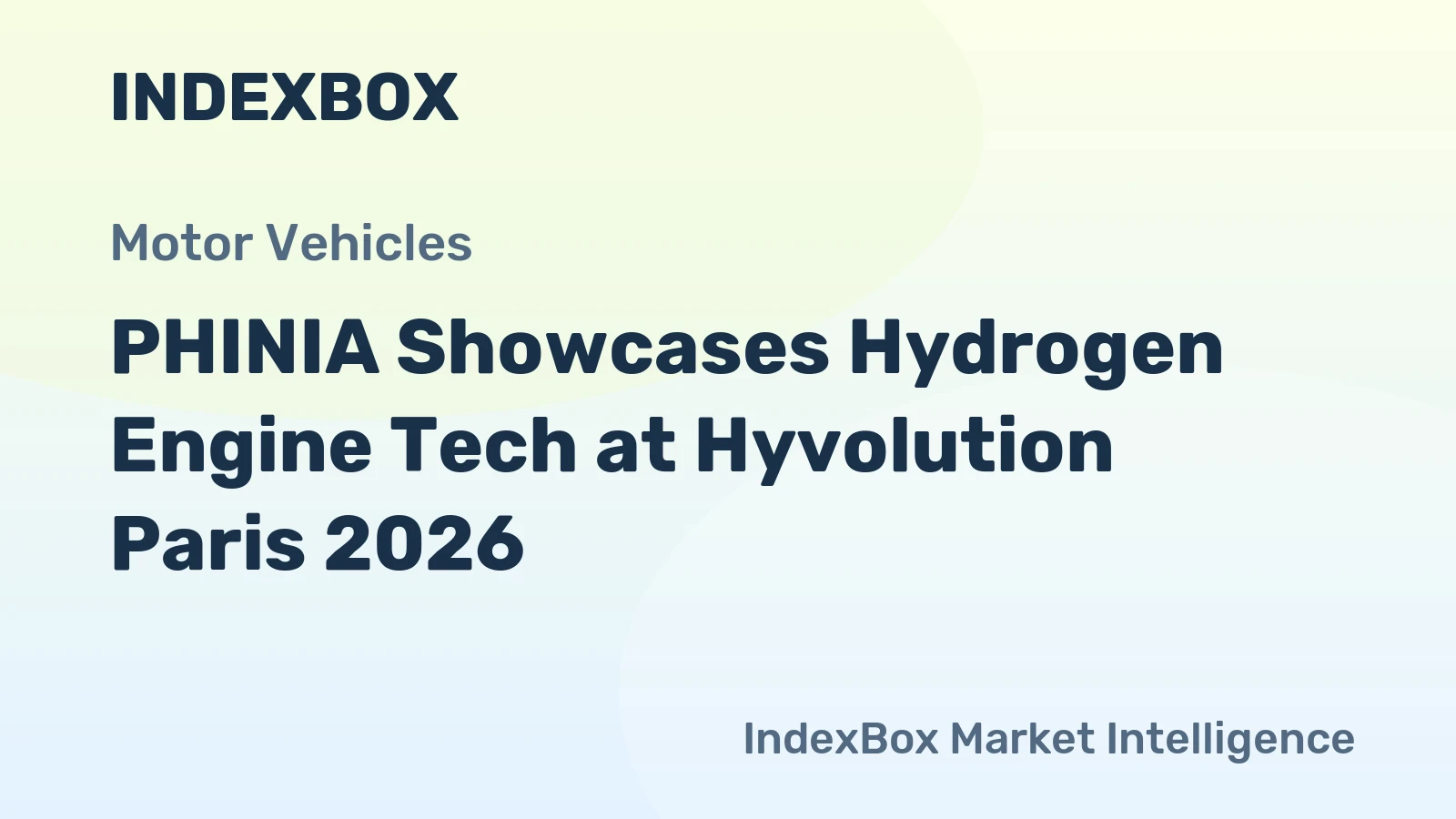 PHINIA Showcases Hydrogen Engine Tech at Hyvolution Paris 2026