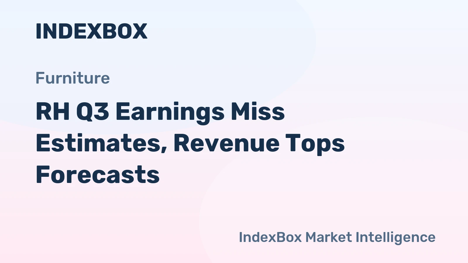 RH Q3 Earnings Miss Estimates, Revenue Tops Forecasts