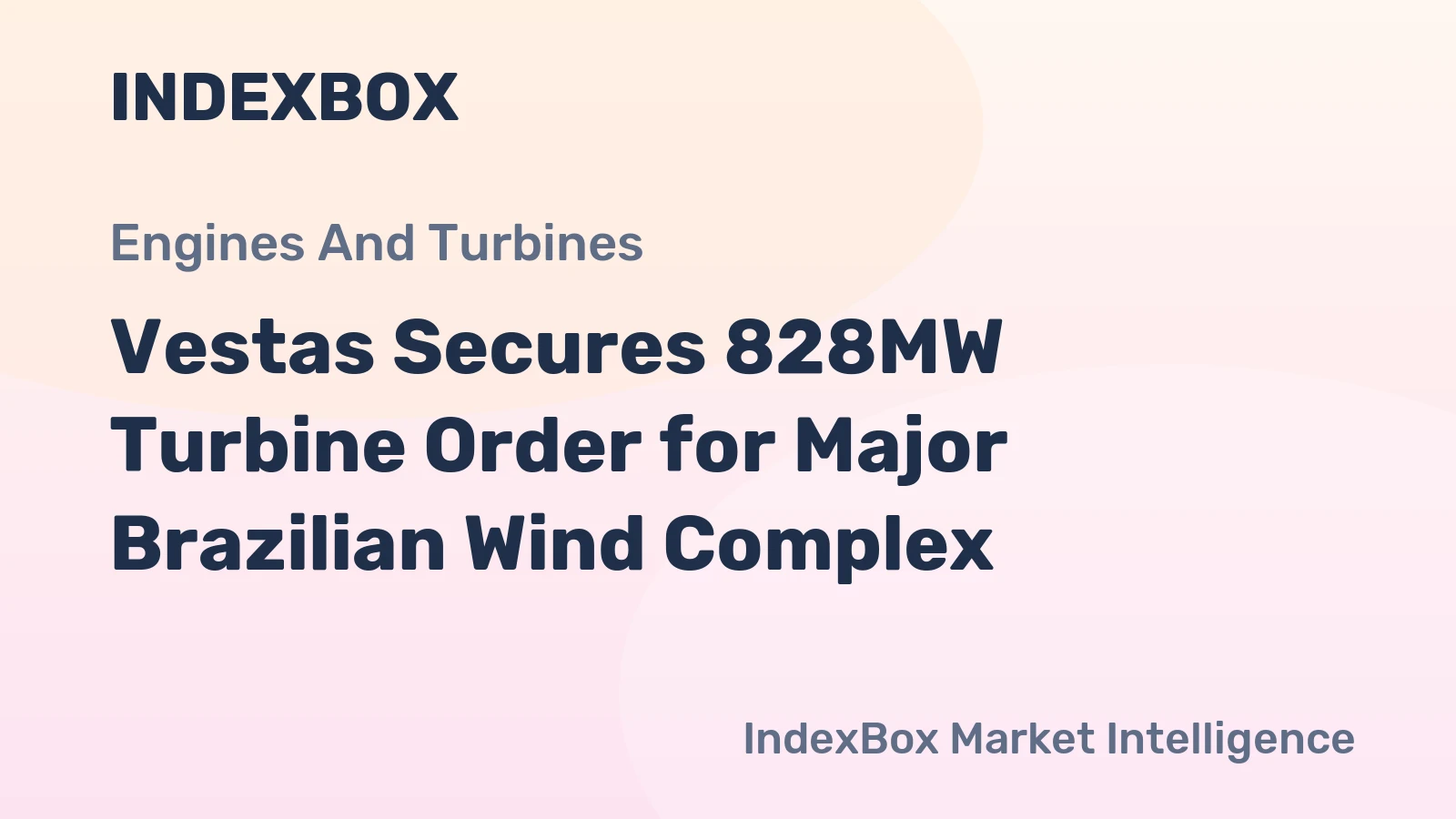 Vestas Secures 828MW Turbine Order for Major Brazilian Wind Complex