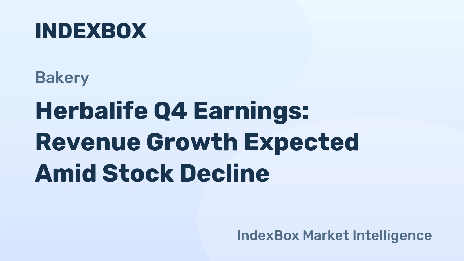 Herbalife Q4 Earnings: Revenue Growth Expected Amid Stock Decline