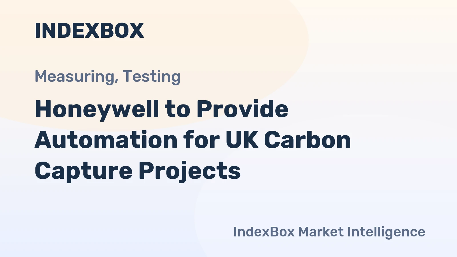 Honeywell to Provide Automation for UK Carbon Capture Projects