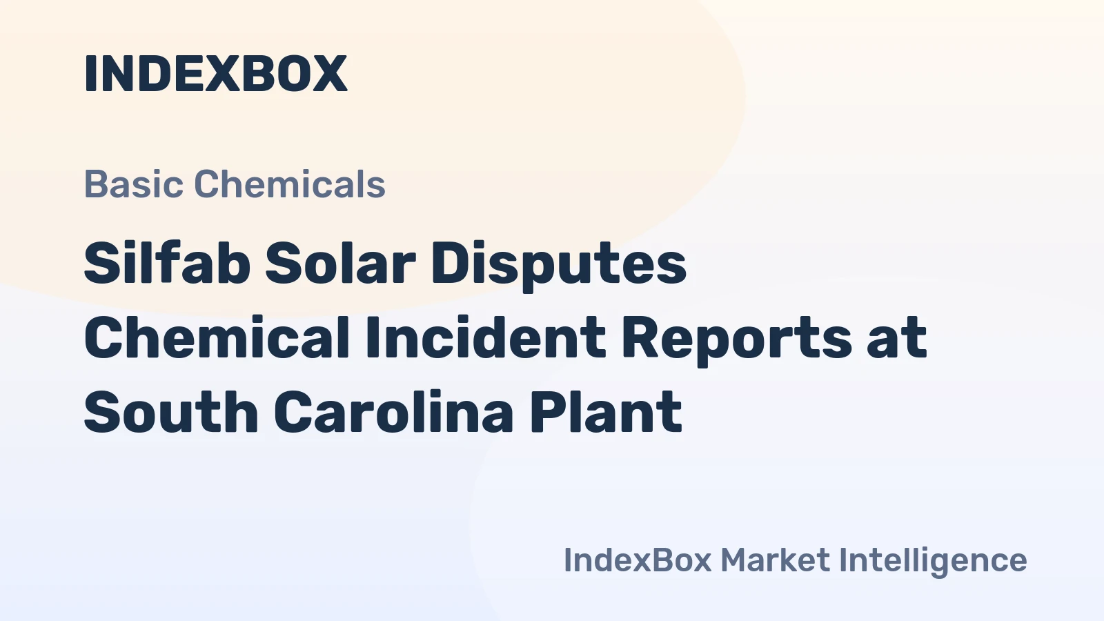 Silfab Solar Disputes Chemical Incident Reports at South Carolina Plant