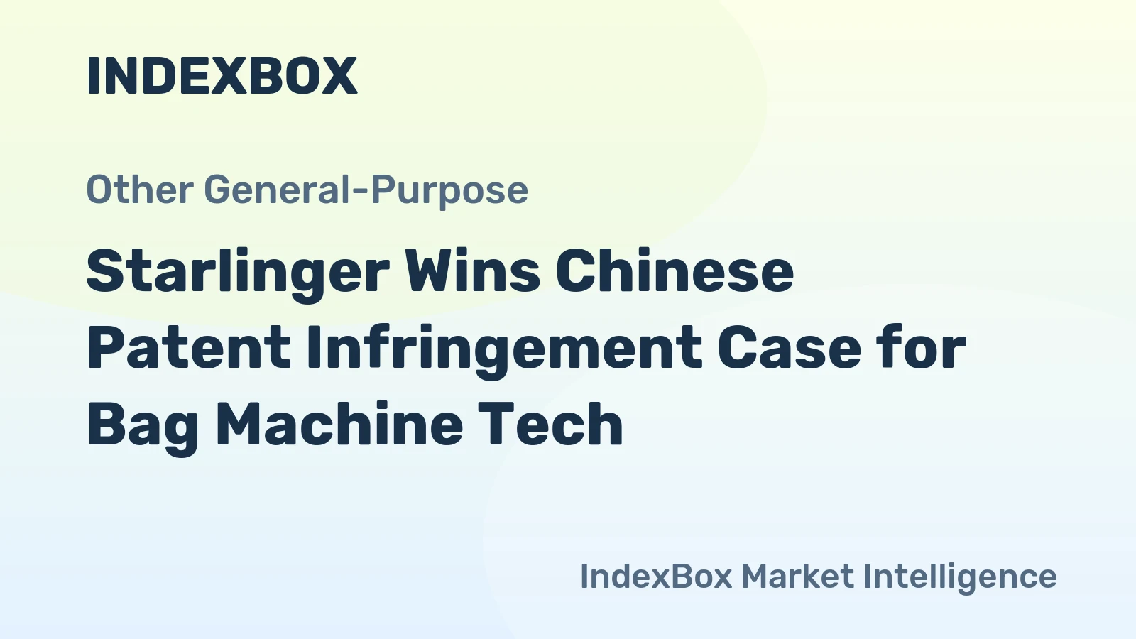 Starlinger Wins Chinese Patent Infringement Case for Bag Machine Tech